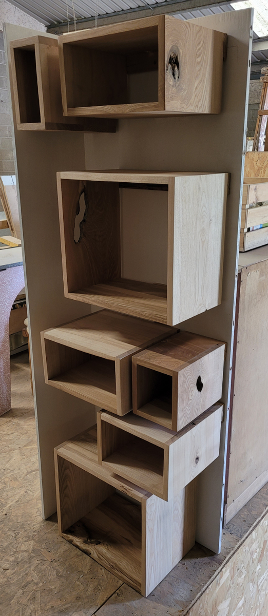 Ash Alcove box system – SK Furniture Design